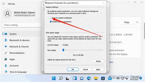 How To Enable And Disable System Restore In Windows