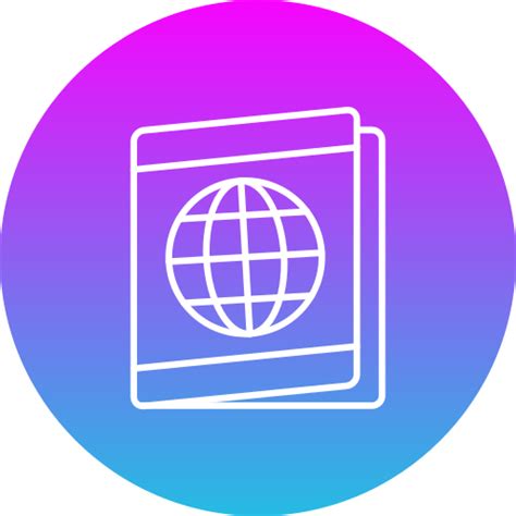 Passport Generic Gradient Fill Icon