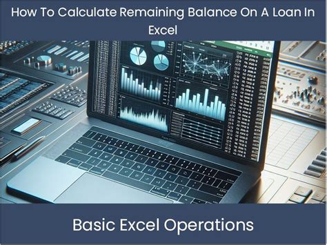 excel tutorial how to calculate remaining balance on a loan in excel