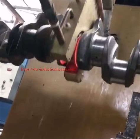 Induction Crankshaft Hardening Surface To Increase The Durability