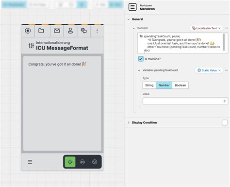Using The Icu Messageformat Helio Documentation