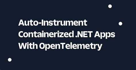 donald lutz on linkedin automatic instrumentation of containerized