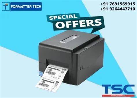 Tsc Barcode Printer Max Print Width 4 Inches Resolution 203 DPI 8 Dots Mm At Rs 9400 In Patna
