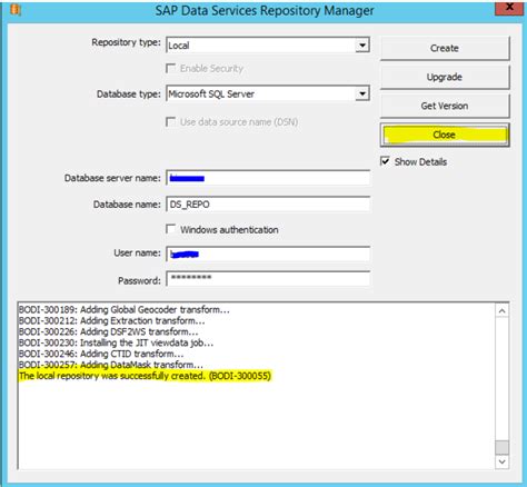 Creation Of Repository Datastore And Replication Sap Community