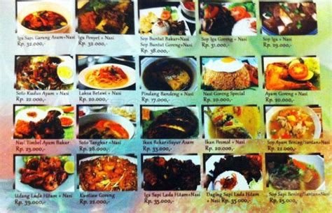 Menu At Sop Buntut Tanah Abang Pak Ruby Restaurant Tangerang Rame Rame Foodcourt Tangcity Mall