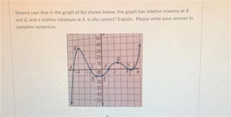 Solved Extrema And End Behavior Algebra 2 Sketch A Graph