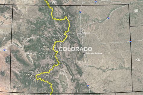 Continental Divide Colorado The Center For Land Use Interpretation