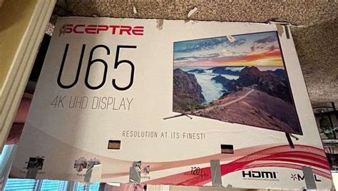 Sceptre 65 Flat Screen Tv Taylor Auction And Realty Inc