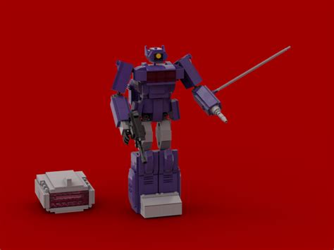 Lego Moc Transformers G1 Shockwave By Fgsoat67 Rebrickable Build