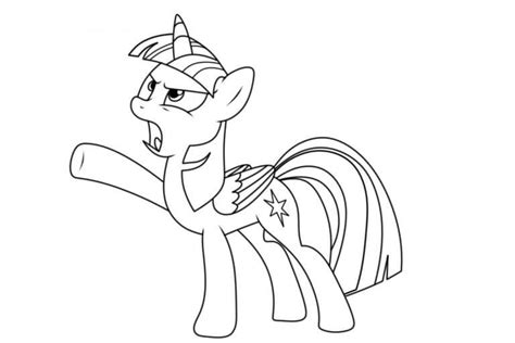 Twilight Sparkle Coloring Pages Coloringlib Twilight Sparkle Coloring Pages Coloringlib