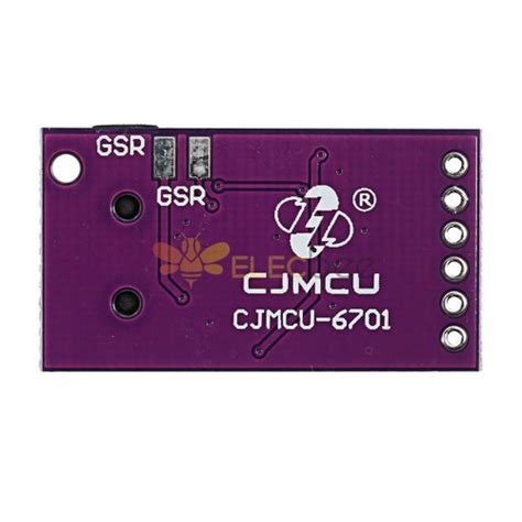 Elecbee 6701 GSR Skin Sensor Module Analog SPI 3 3V 5V For Arduino Products That Work With