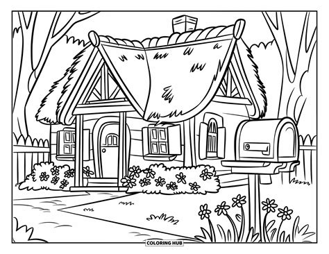 6610 Dibujos De Lugares Para Colorear Gratis