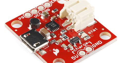 sparkfun power cell lipo charger booster