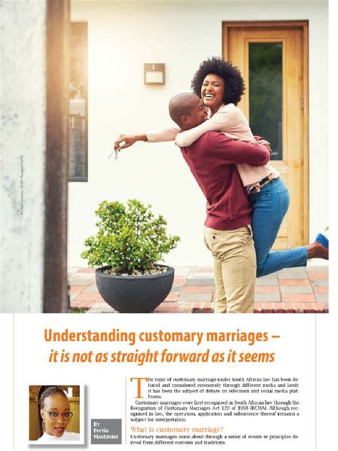 Customary Marriages 2021 Pdf