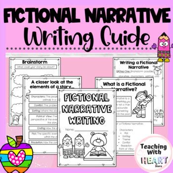 Fictional Narrative Writing Guide Fiction Narrative Writing Tpt