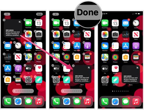Using Widgets In IOS On IPhone