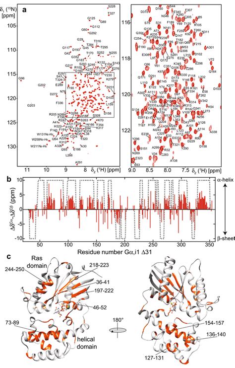 Backbone Resonance Assignment Of Gαi1Δ31 In The Gdp Bound Form A