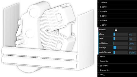 Opengl Es Antialiasing During Depth Post Processing For Ssao Stack