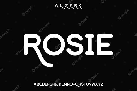 Premium Vector Display Font Vector Design Suitable For Logo Logotype Poster Headline And Many More