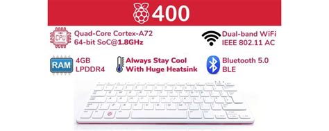 Raspberry Pi 400 The New Personal Keyboard Computer