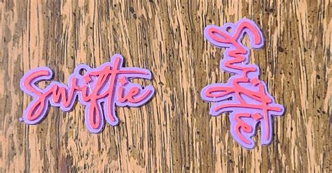 Swiftie Earrings Layered By Dohara Download Free Stl Model