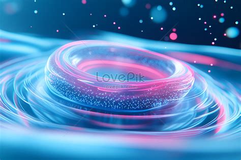 블루 추상 혁신 예술