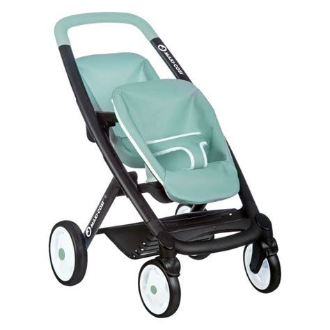 Smoby Quinny Tweeling Buggy Mint Poppenwagens Nl