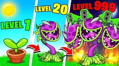 NOOB Vs PRO Vs HACKER En MERGE PLANTS JehxTp YouTube