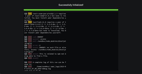 Frontend Codesandbox