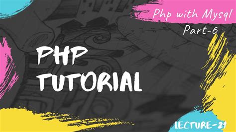 Update Query In Php Mysql In Php Tutorial Php Tutorial For