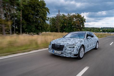 View 2021 Mercedes S Class Prototype Photos