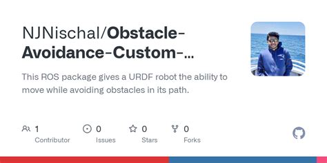 Github Njnischalobstacle Avoidance Custom Robot This Ros Package Gives A Urdf Robot The