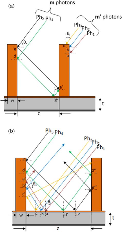 Light Reflectance Pattern Within The Nanopillar Array A For Less Than Download Scientific
