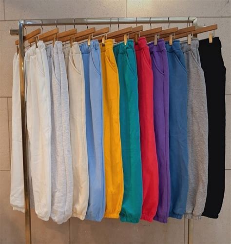 남자 기모 조거 특양면 무지 트레이닝 밴딩 팬츠 바지 헬로마켓