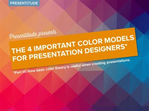 Part III Subtractive Color Color Theory Presentation