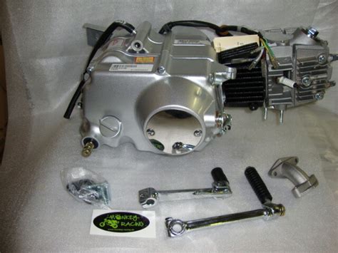 Lifan 90 Motor Kickstart silber