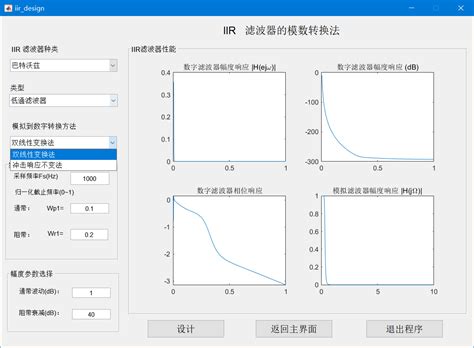 Iir滤波器设计matlab程序gui界面数字滤波器源码lw部署文档讲解等数字信号处理 Iir滤波器 Gui Csdn博客