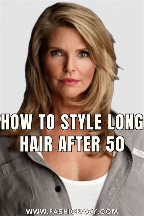 How To Style Long Hair After 50 Long Hair Styles One Length Hair Hair