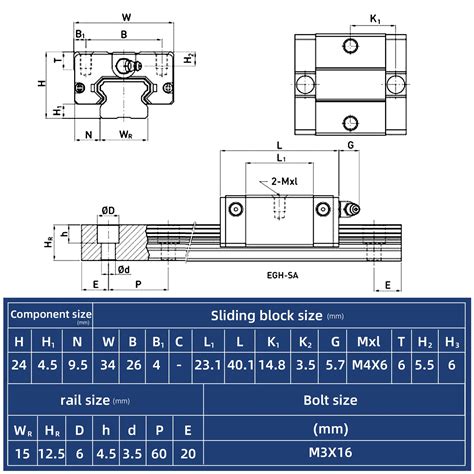 linear rails upgrade kit for cnc machine xe pro and xe pro 8040 foxalien