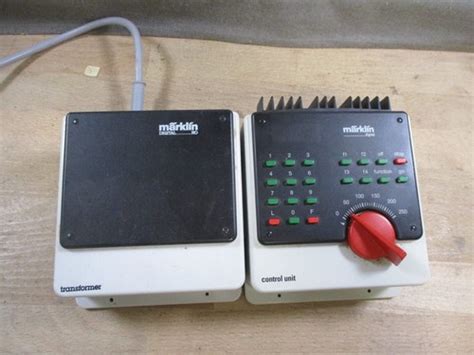 Märklin Digital 6021 6002 Control Unit And Trafo Transformer 52 Va Ohne