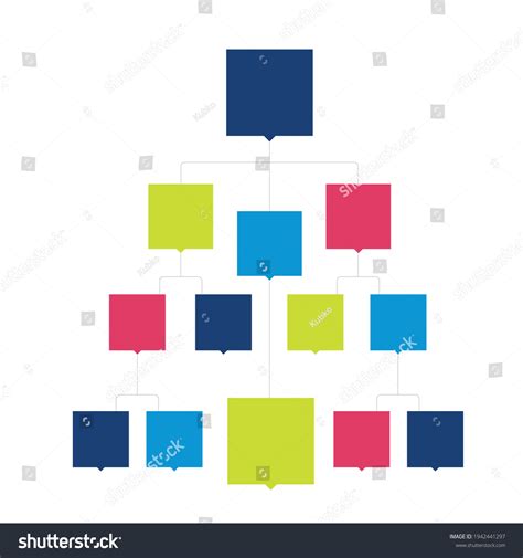 Infographics Flow Chart Scheme Diagram Stock Vector Royalty Free