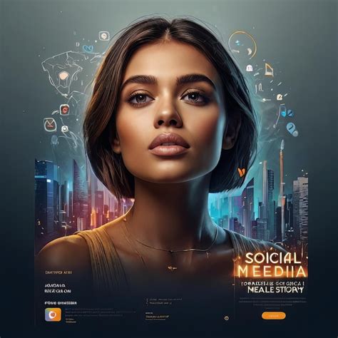 A Visual Journey Through Social Networking Apps On A Smartphone Premium Ai Generated Image