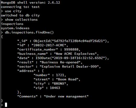 Solved I Need Help With Mongodb Using The Command Line
