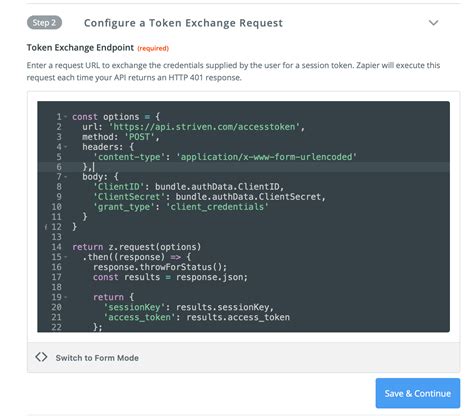 session auth with grant type set to client credentials zapier community