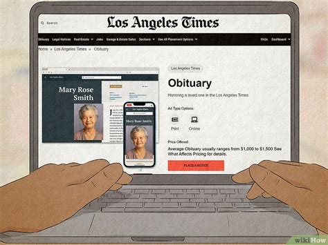 How To Write An Obituary Writing Tips And Examples