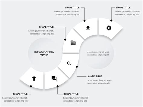 Wave Divided Flow PowerPoint Templates PowerPoint Free