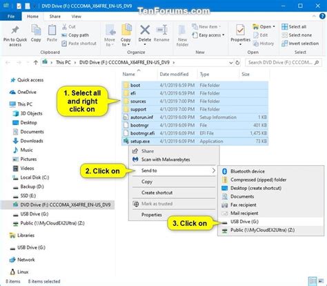 create bootable usb flash drive to install windows 10 tutorials