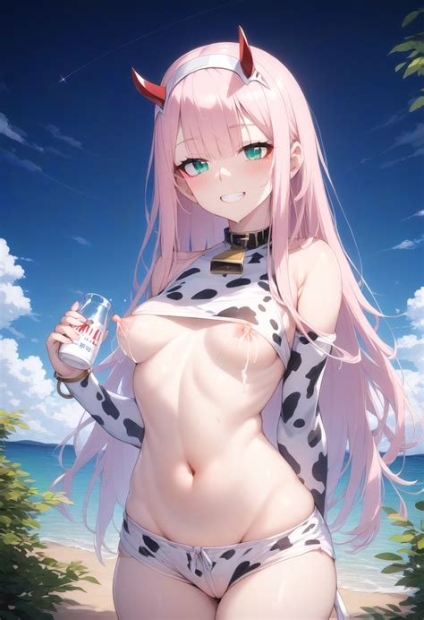 Rule 34 Ai Generated Breasts Out Cow Print Cowbell Darling In The