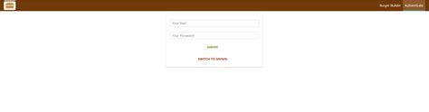 GitHub Rajdeepsr React Burger Builder With Authentication React Burger Builder With