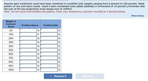 Required A Calculate The Quarterly Hpr For Each
